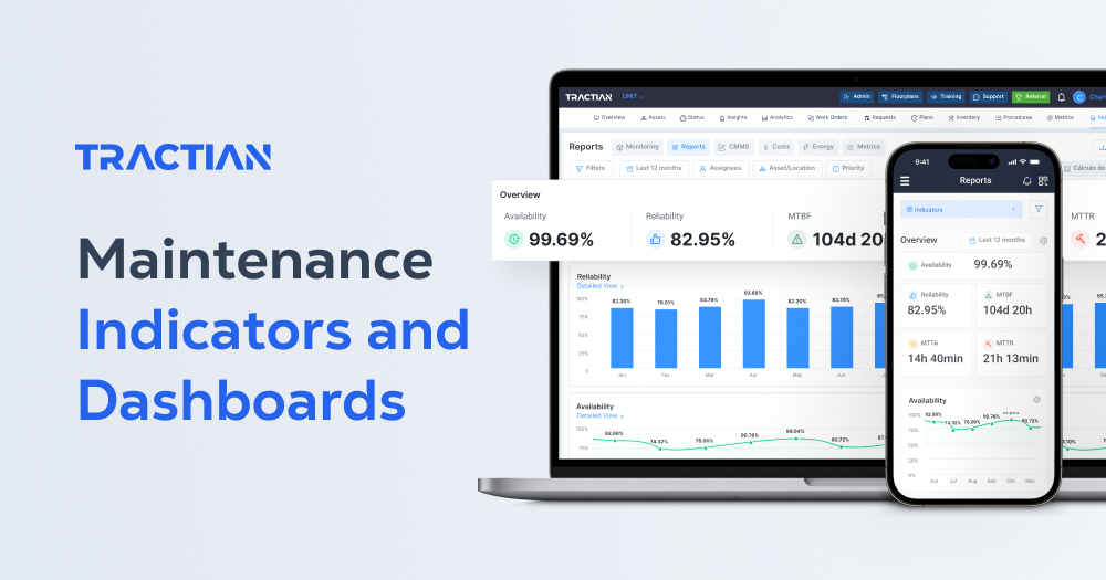 Maintenance Indicators and Dashboards - TRACTIAN