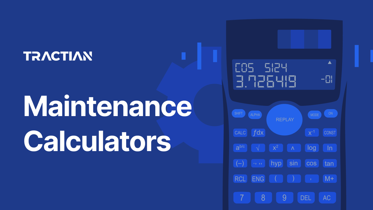 Equipment Availability Calculator | Tractian
