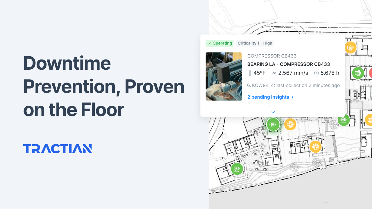 Downtime Prevention, Proven on the Floor